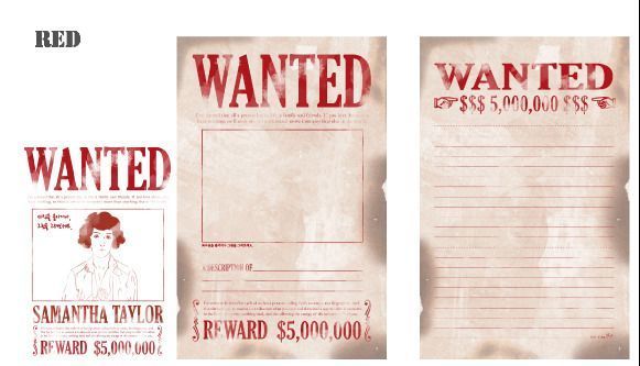 MochiThings: Wanted Letter Set