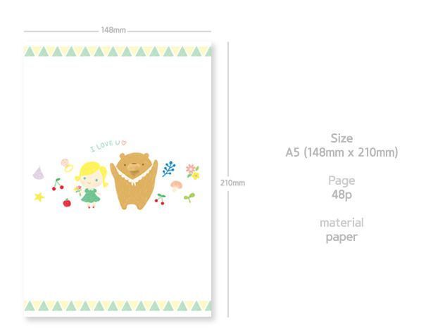 MochiThings: Lala and Berry Notebook