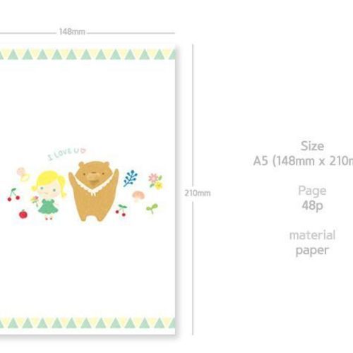 MochiThings: Lala and Berry Notebook