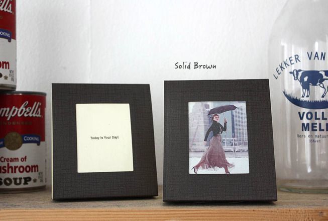 MochiThings: Solid Instax Mini Frame Card