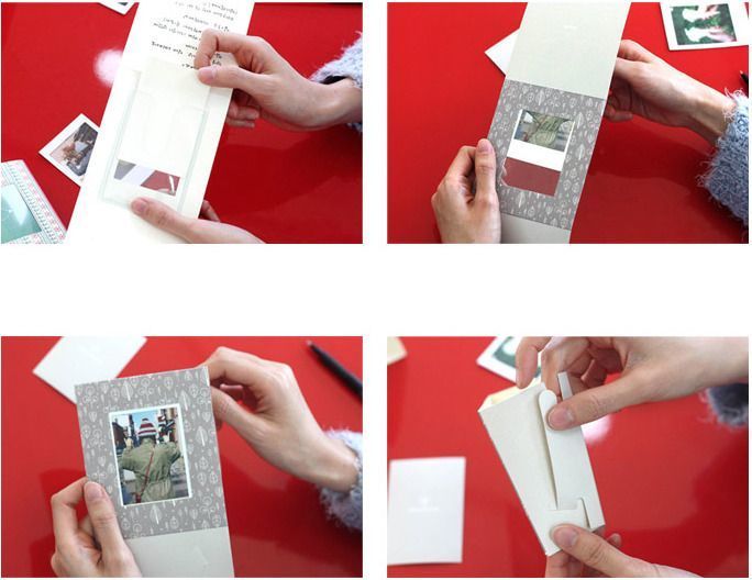 MochiThings: Solid Instax Mini Frame Card