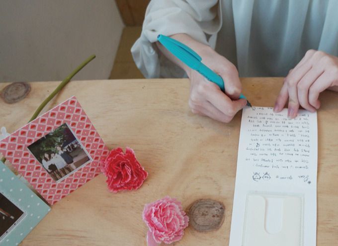 MochiThings: Flower Instax Mini Frame Card