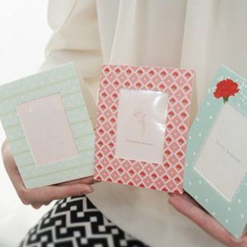 MochiThings: Flower Instax Mini Frame Card