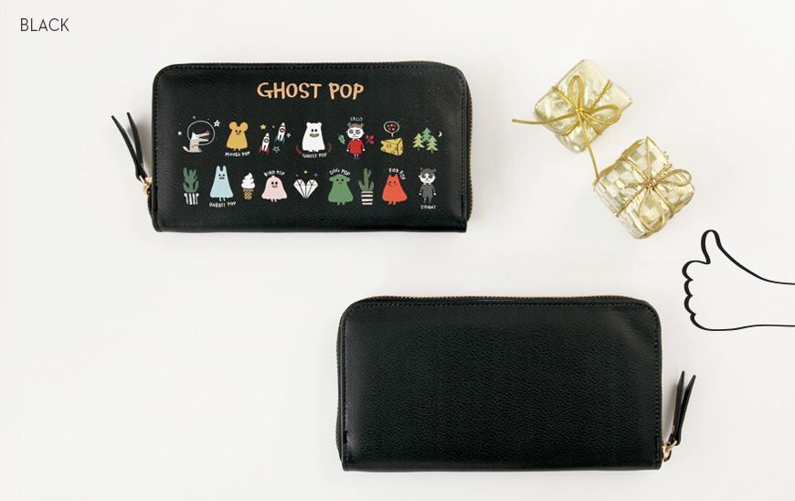 MochiThings: Medium Ghost Pop Wallet