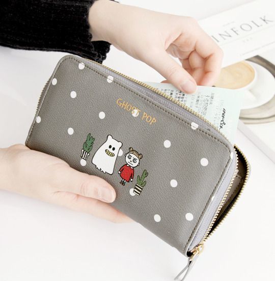 MochiThings: Medium Ghost Pop Wallet