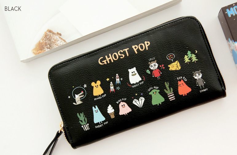MochiThings: Medium Ghost Pop Wallet