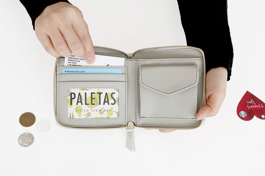 MochiThings: Small Ghost Pop Wallet