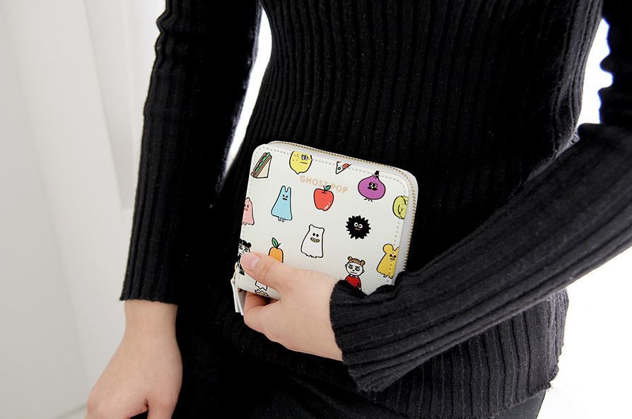 MochiThings: Small Ghost Pop Wallet
