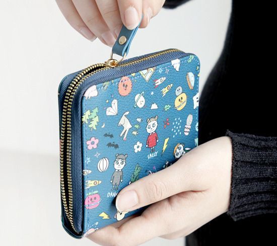 MochiThings: Small Ghost Pop Wallet