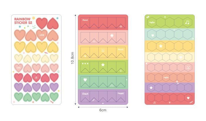 MochiThings: Rainbow Sticker Collection