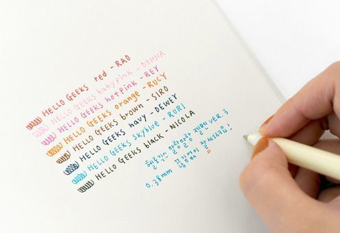 MochiThings: Hellogeeks Gel Ink Pen v3