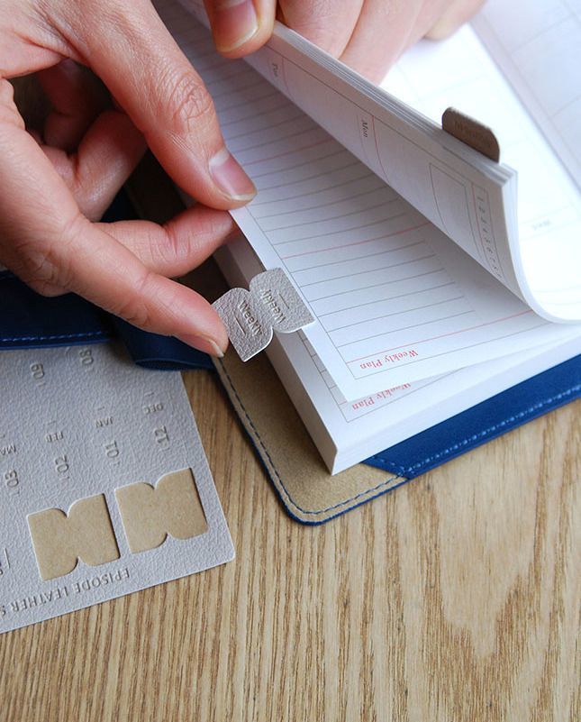 MochiThings: Leather Index Sticker v3