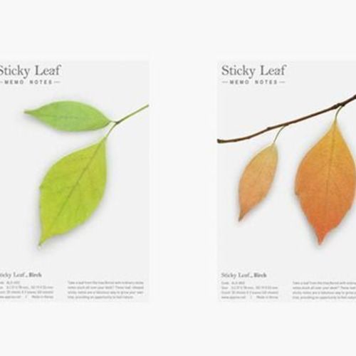 MochiThings: Leaf Sticky Note Collection