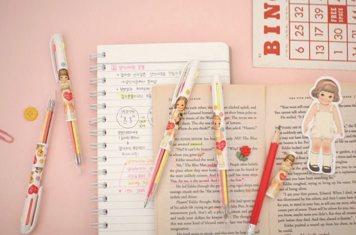 MochiThings: Paper Doll 3 Color Pen