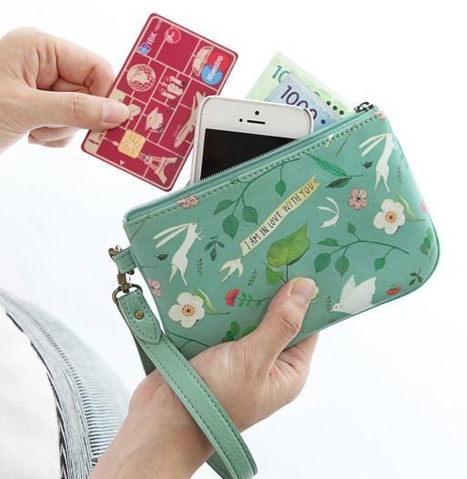 MochiThings: Willow Story Pattern Handy Wallet