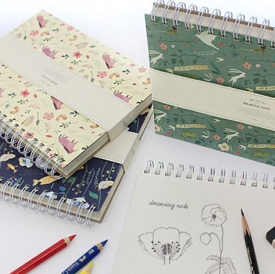 MochiThings: Willow Story Pattern Drawing Notebook
