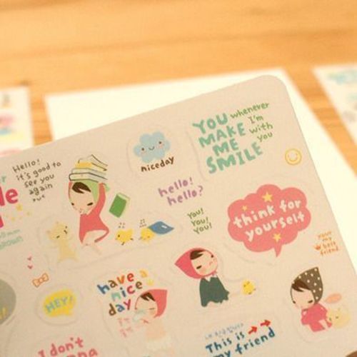 MochiThings: Pony Brown Deco Sticker Set
