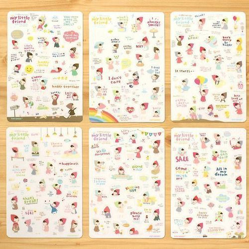 MochiThings: Pony Brown Deco Sticker Set