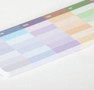 MochiThings: Mini Weekly Schedule Sticky Note v1