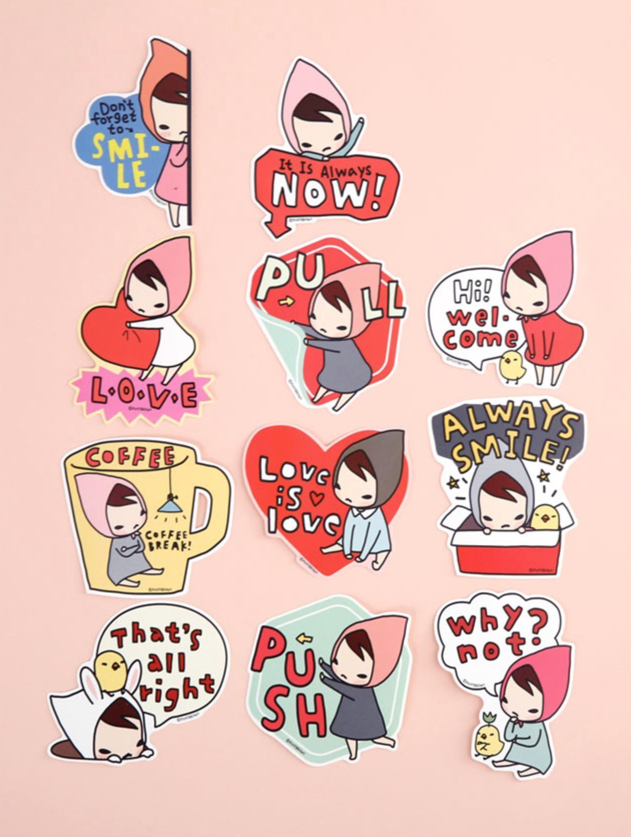 MochiThings: Pony Brown Big Point Sticker v1