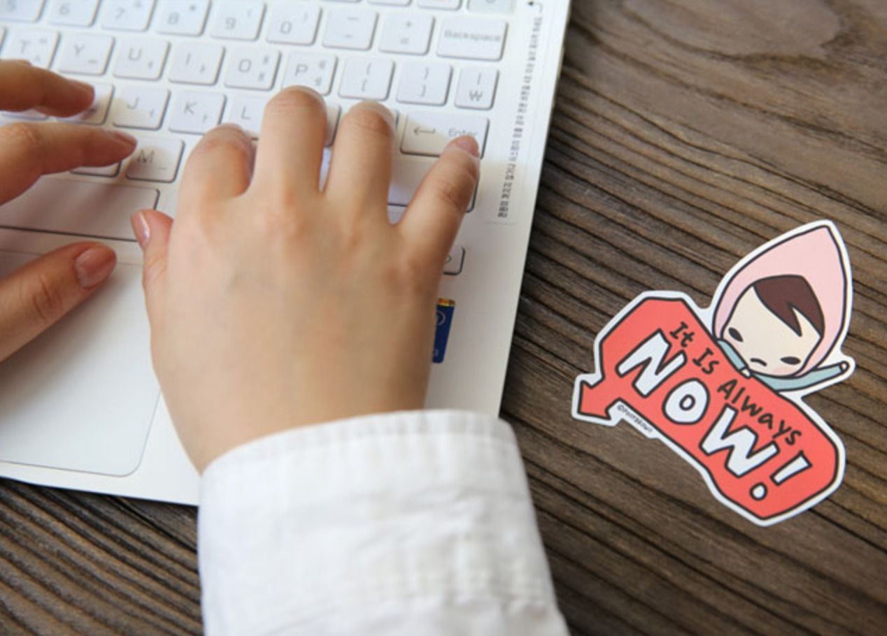 MochiThings: Pony Brown Big Point Sticker v1