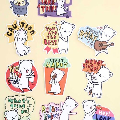 MochiThings: Pony Brown Big Point Sticker v2