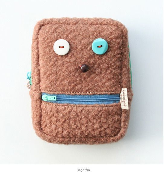 MochiThings: Button Face Pouch
