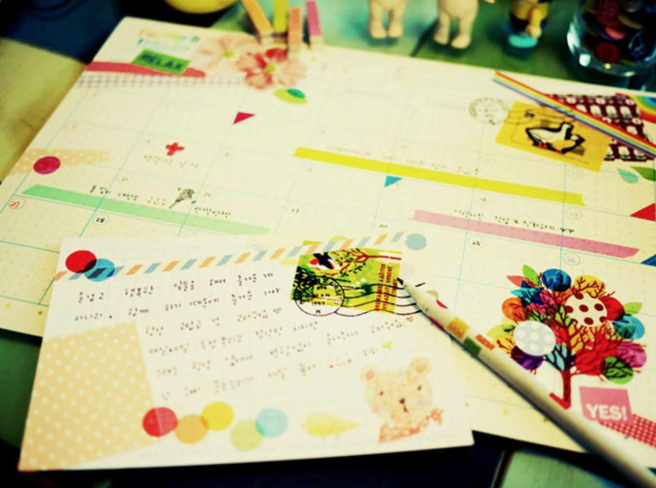 MochiThings: Heart+Star+Raindrop Deco Sticker Set