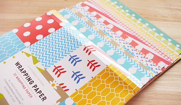 MochiThings: Pattern Wrapping Paper Book