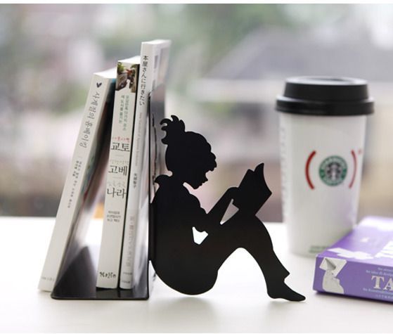 MochiThings: Girl Reading a Book Bookend