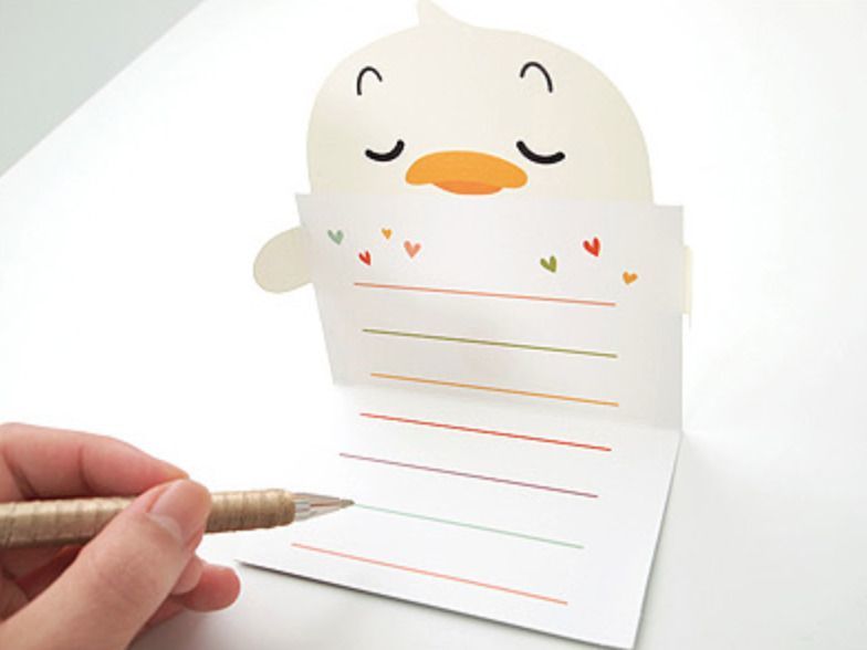 MochiThings: Heart Animal Message Card