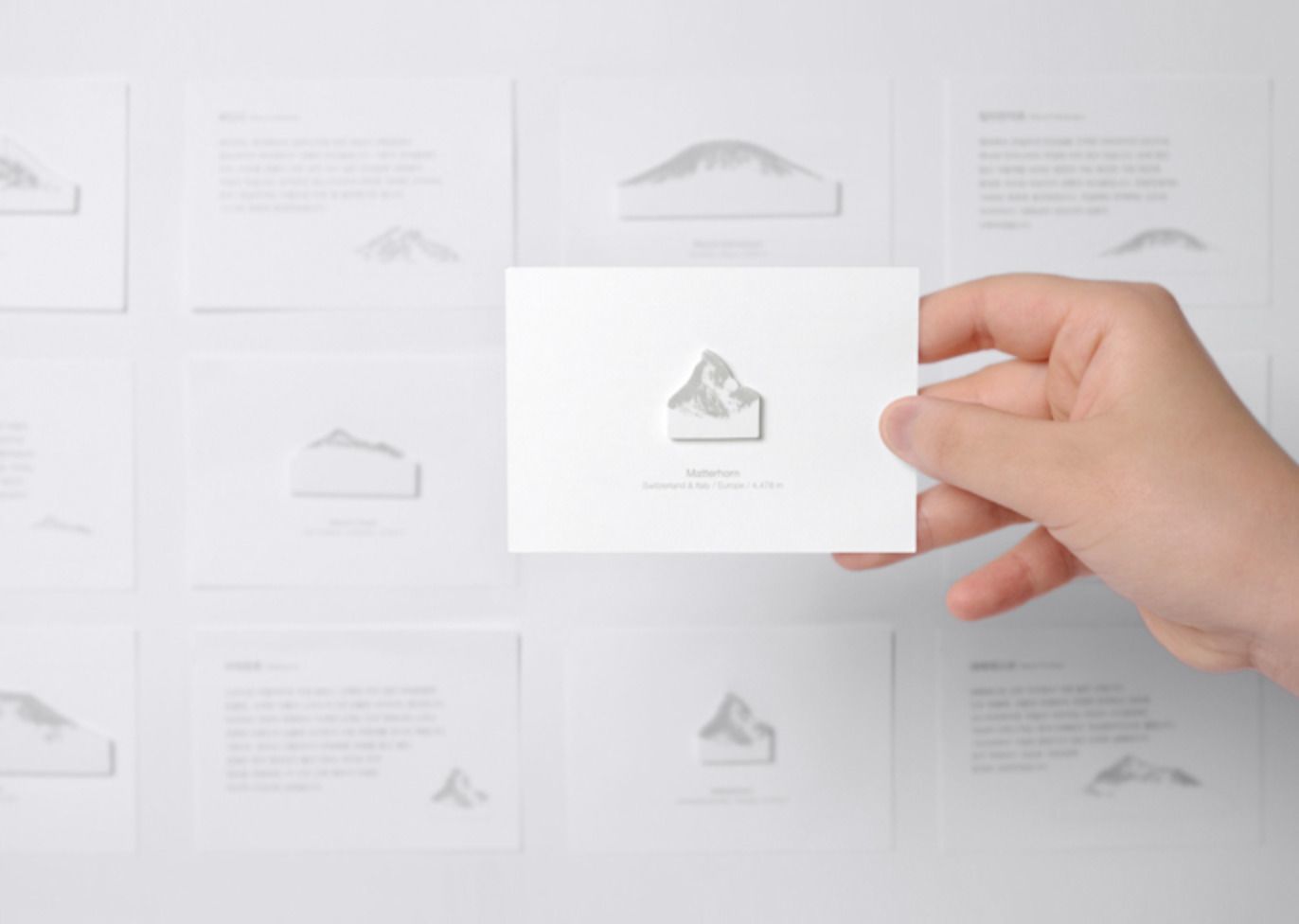 MochiThings: Mountains Sticky Note Set
