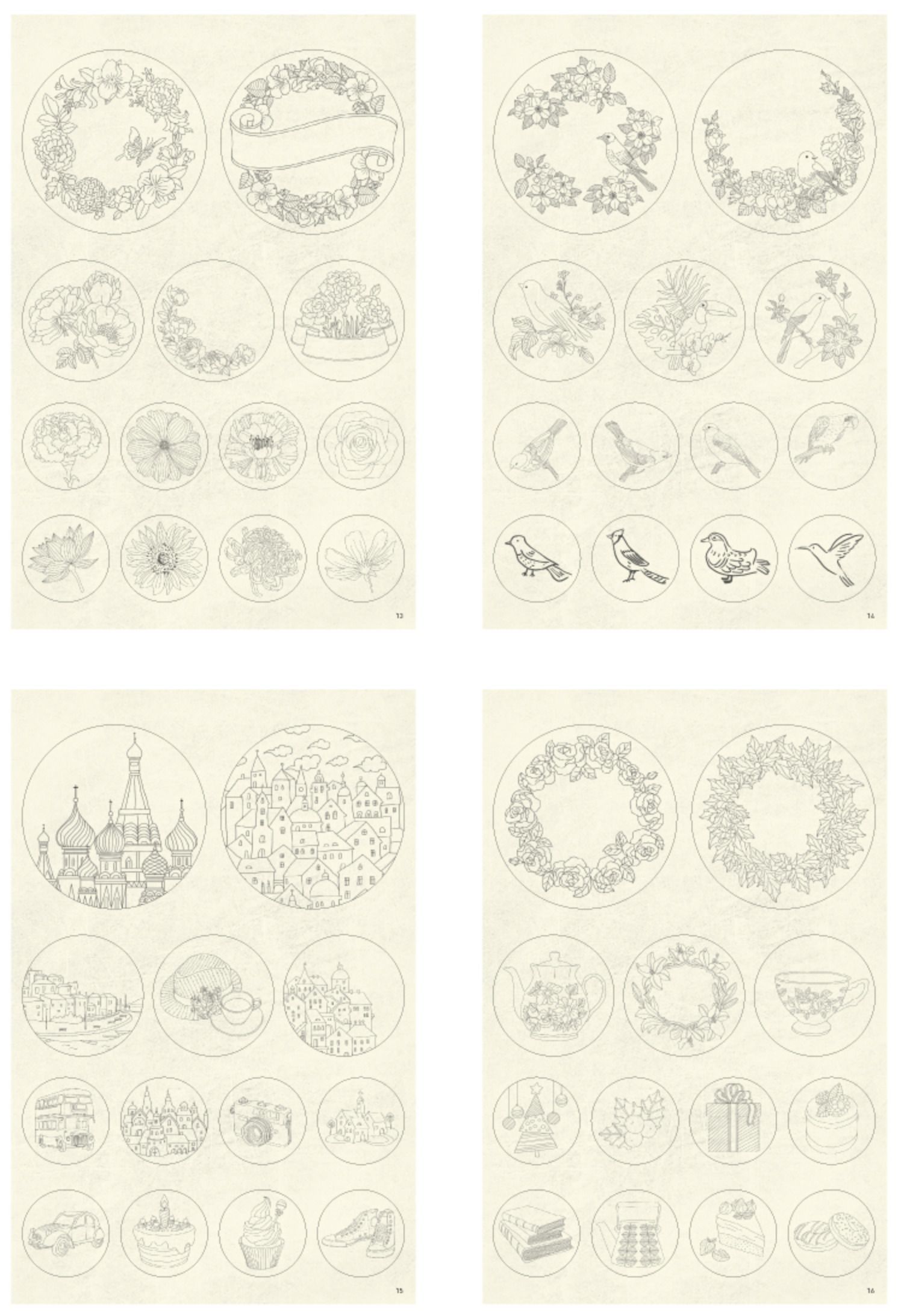 MochiThings: Sticker Coloring Book