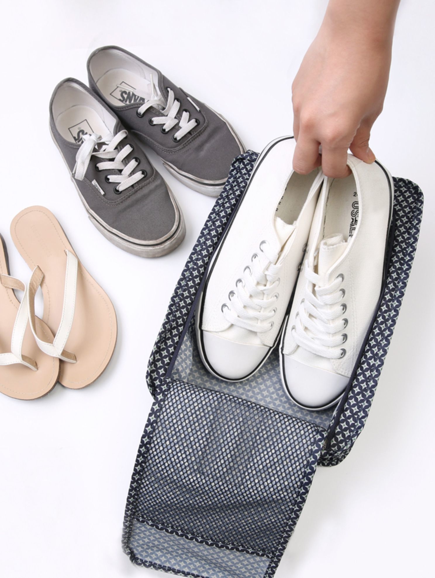 MochiThings: Monopoly Pattern Shoe Pouch v3