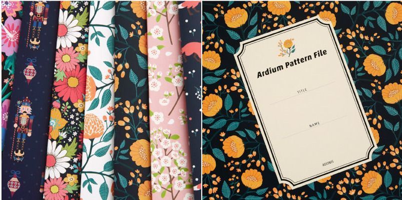 MochiThings: Ardium Pattern File Folder Set