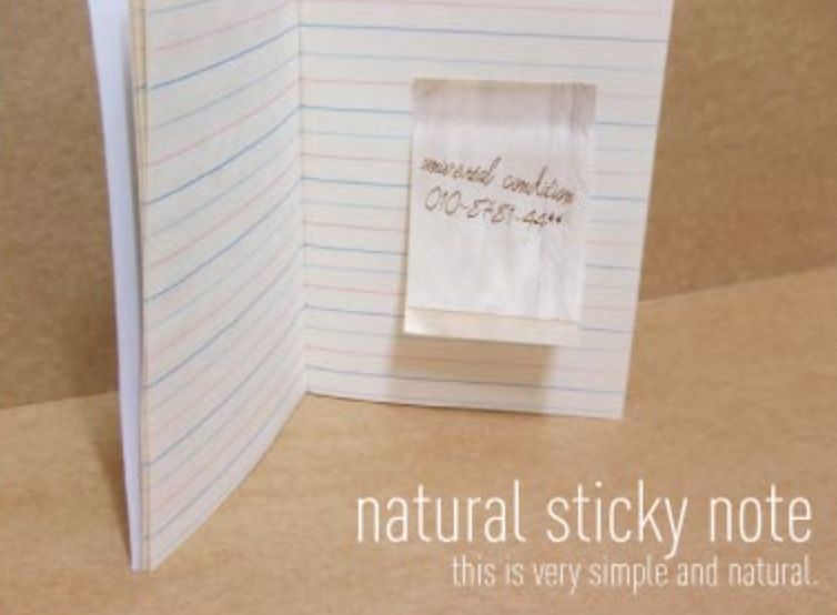 MochiThings: Natural Nature Sticky Note Set