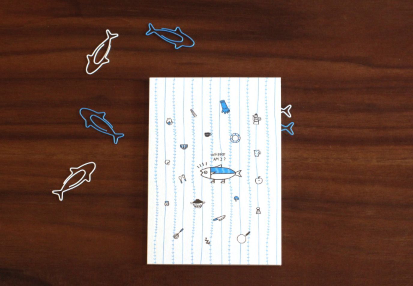 MochiThings: Mackerel Fish Clip Set
