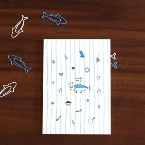 MochiThings: Mackerel Fish Clip Set
