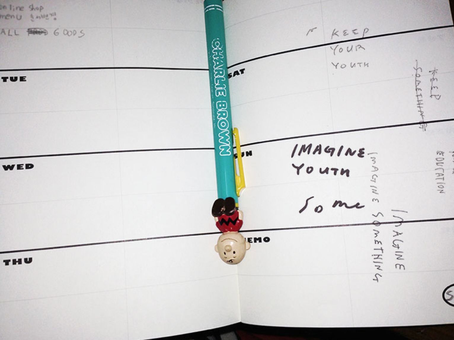 MochiThings: Simple Vintage Weekly Planner