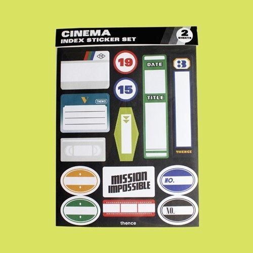 MochiThings: Cinema Index Sticker Set