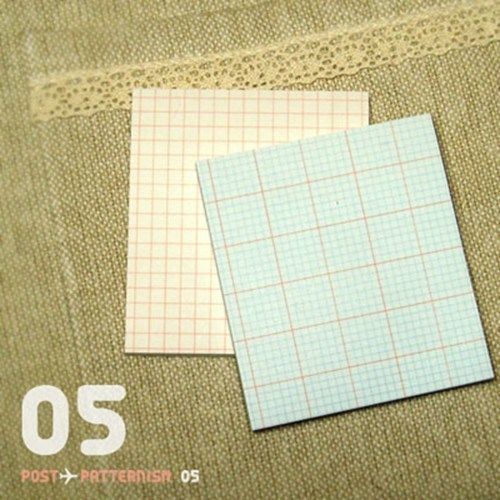 MochiThings: Grid Pattern Sticky Note Set v5