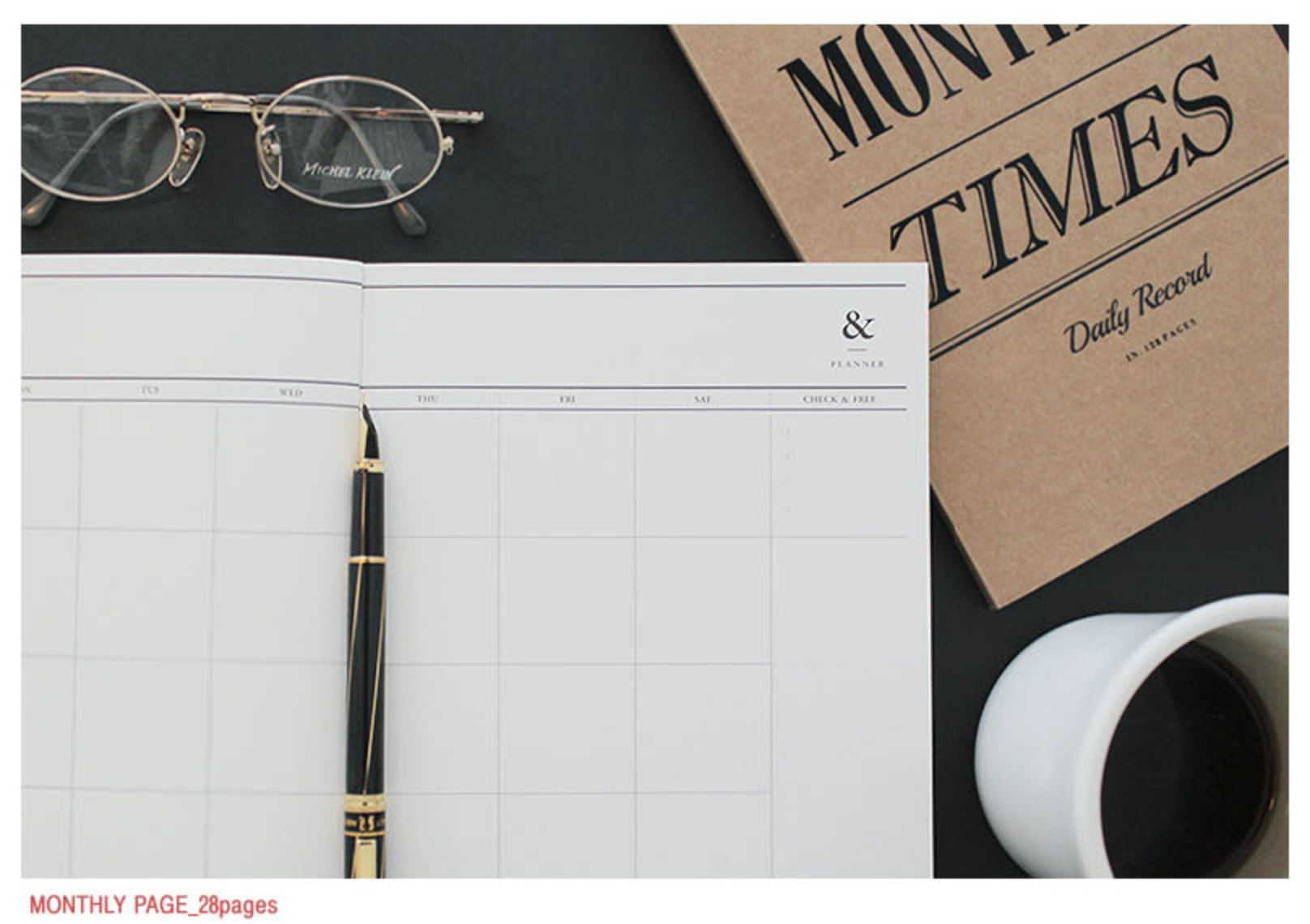 MochiThings: The Monthly Times Planner