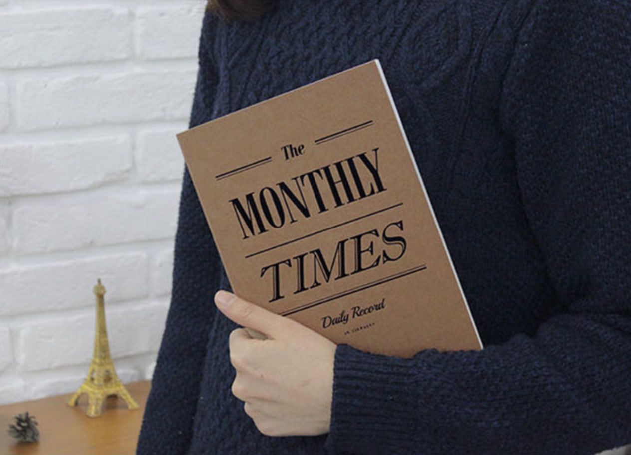 MochiThings: The Monthly Times Planner