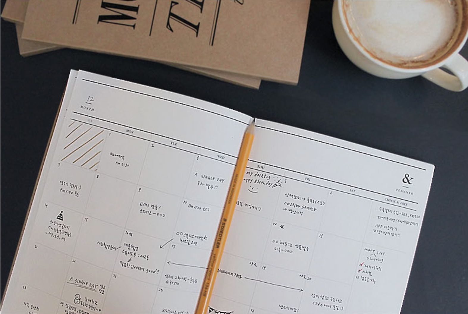 MochiThings: The Monthly Times Planner