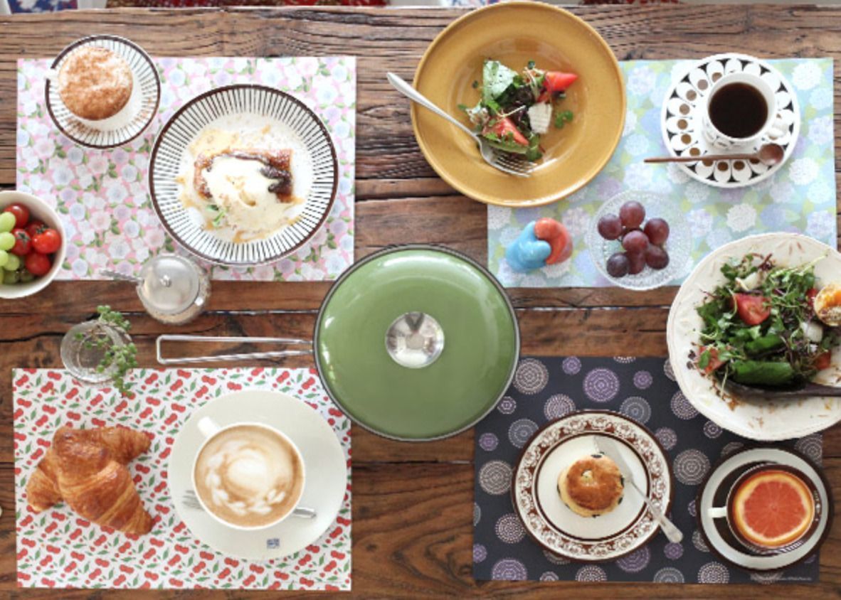 MochiThings: 12pcs Pattern Paper Table Mat