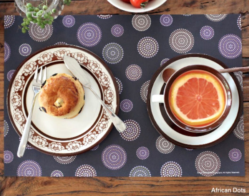 MochiThings: 12pcs Pattern Paper Table Mat