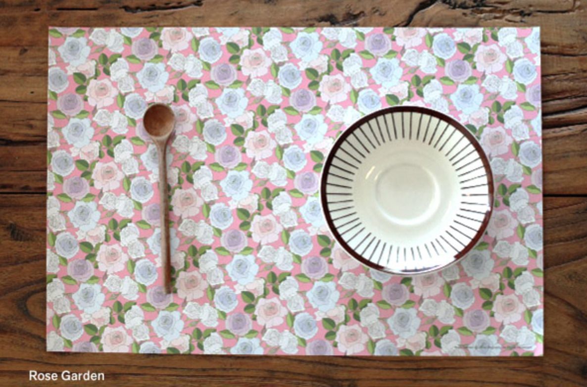 MochiThings: 12pcs Pattern Paper Table Mat