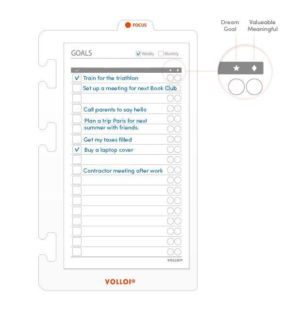 MochiThings: Goals Sticky Note