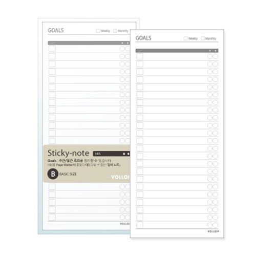 MochiThings: Goals Sticky Note