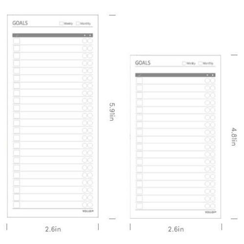 MochiThings: Goals Sticky Note